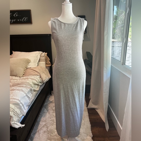 antistar | Dresses | Antistar Womans Ribbed Dress With Cross Back ...